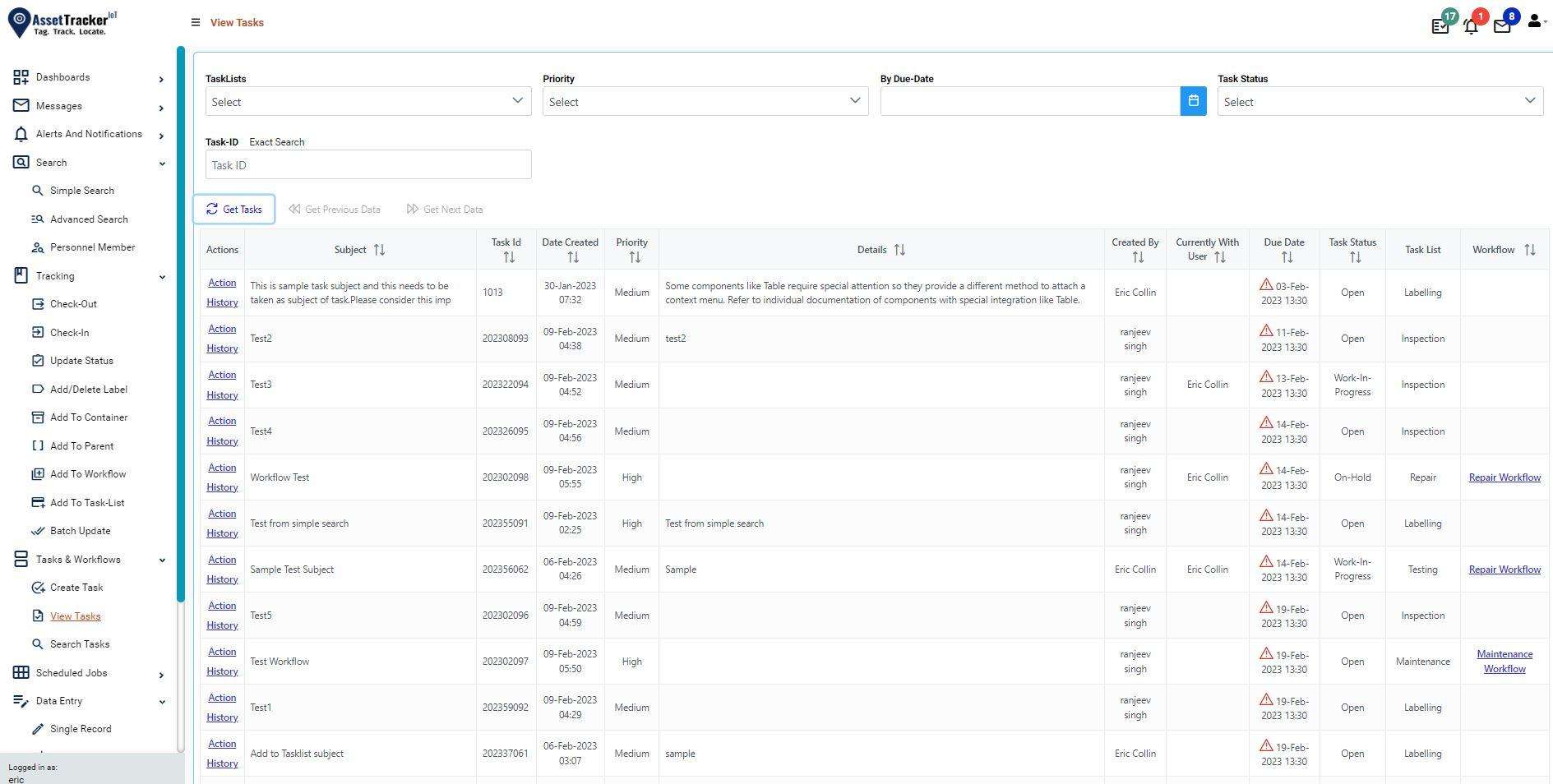 Software – AssetTrackerIoT